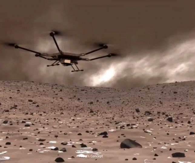 Notícias | NASA quer drone do tamanho de um carro para explorar marte ...