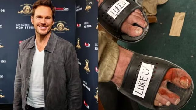 Notícias | Chris Pratt choca ao mostrar pé de Luke Hemsworth em ...